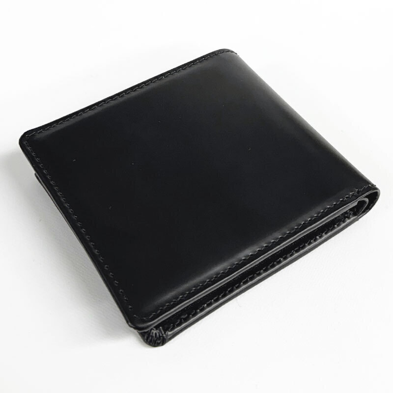 Yahoo!オークション - 【BL1】新品・在庫処分品 コードバン 馬革 二つ...