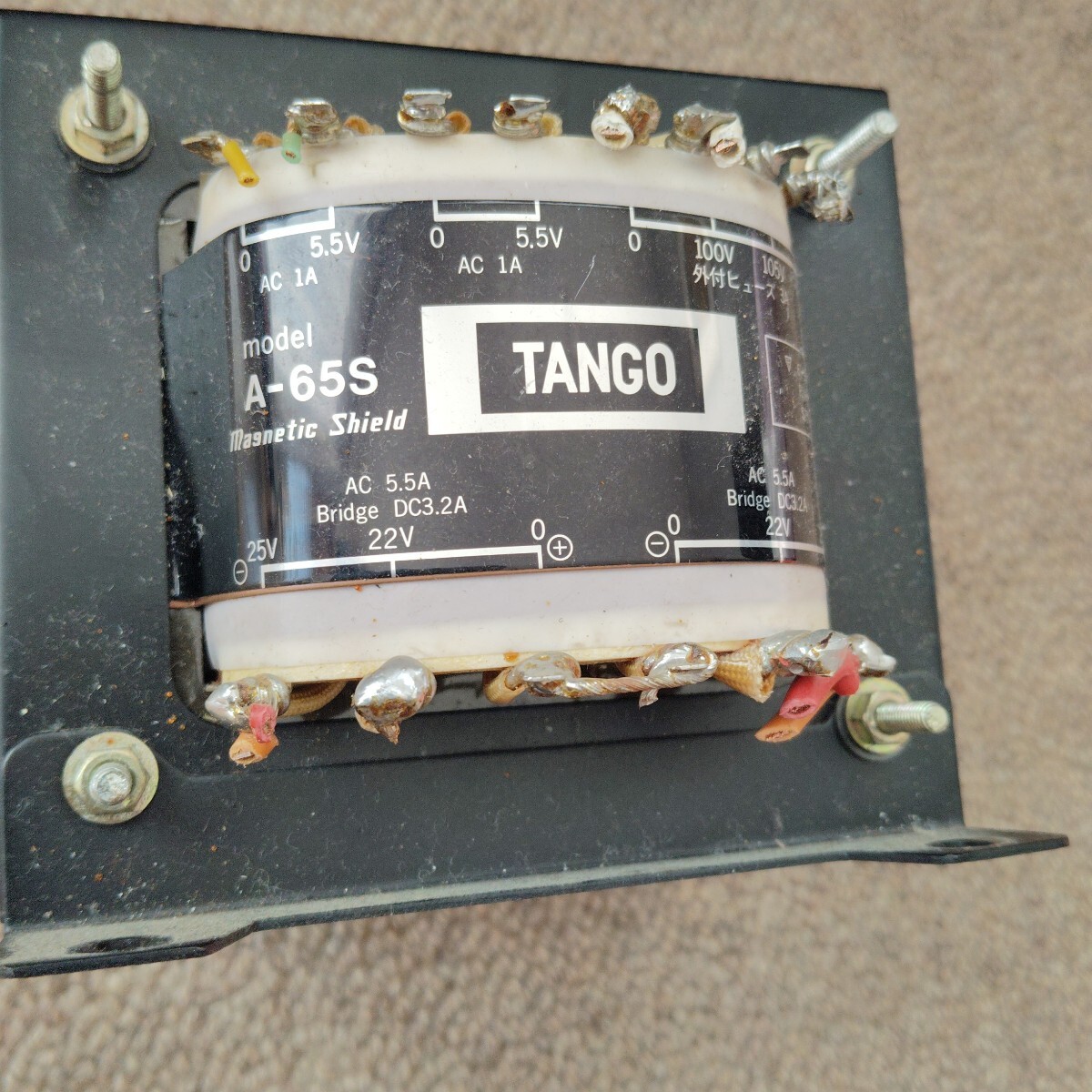 Yahoo!オークション - 電源トランス タンゴ a-65s