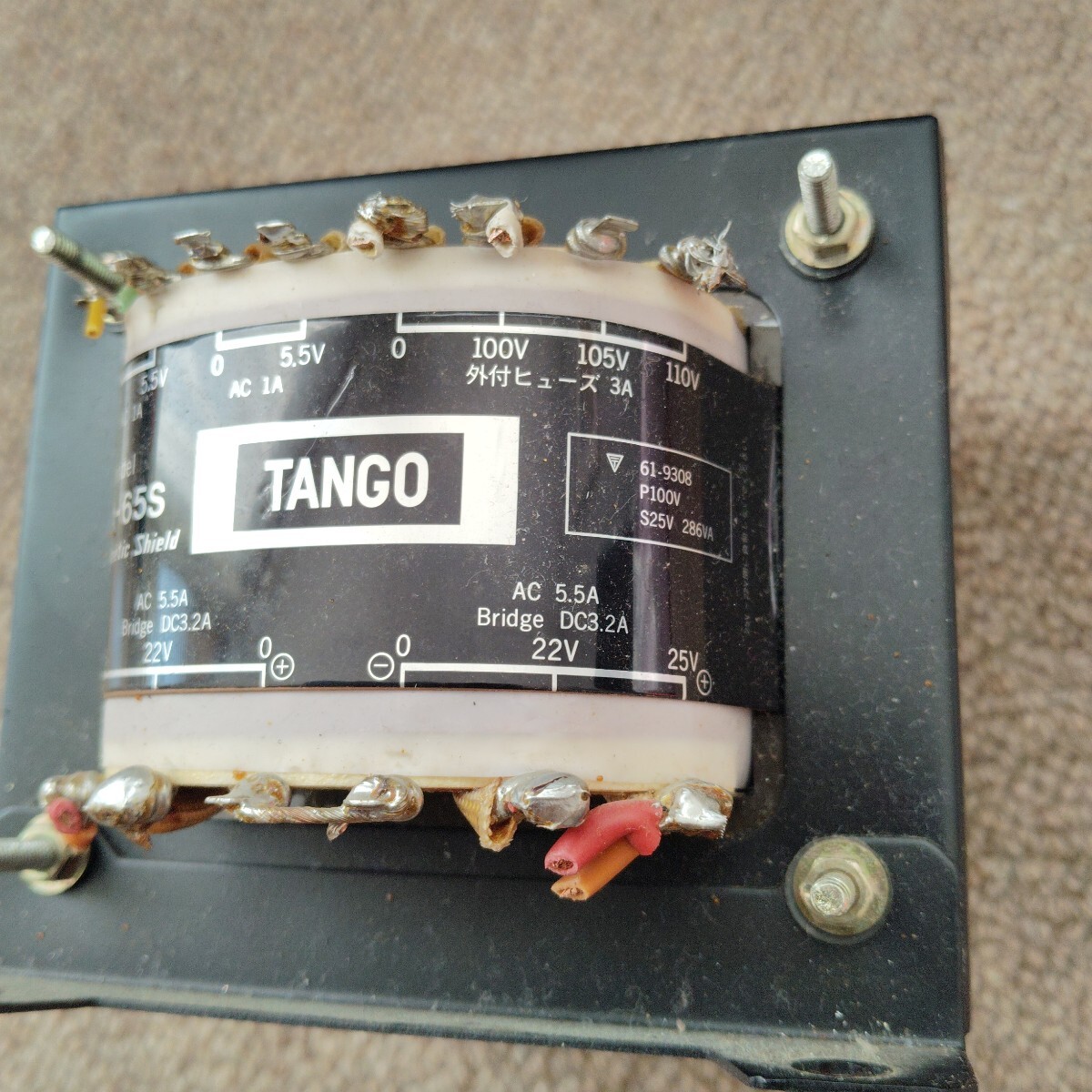Yahoo!オークション - 電源トランス タンゴ a-65s