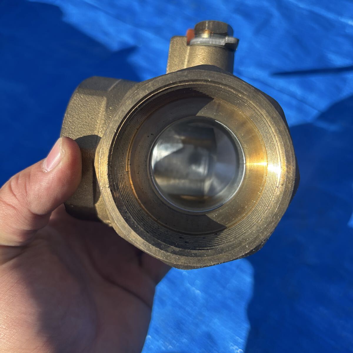 Yahoo!オークション - KITZ キッツ ボールバルブ 2-400 黄銅製 未使用/...