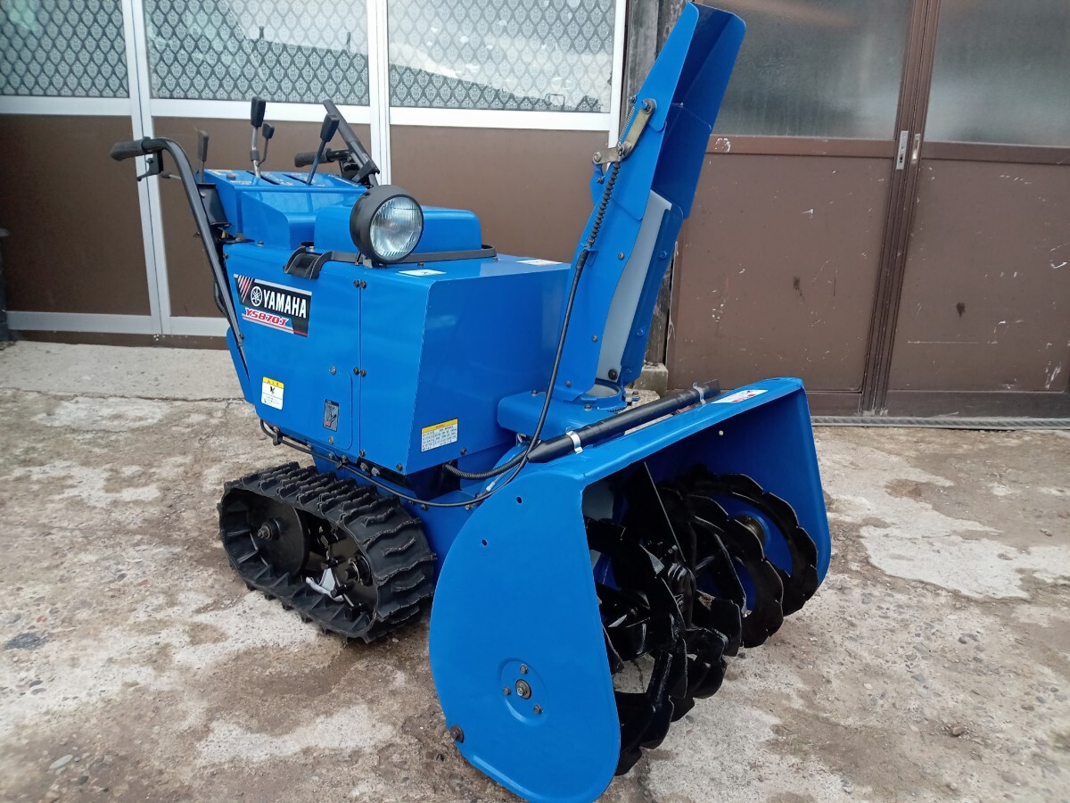 Yahoo!オークション - ヤマハ 除雪機 YS870J 8.5馬力 電動首振りシュー...
