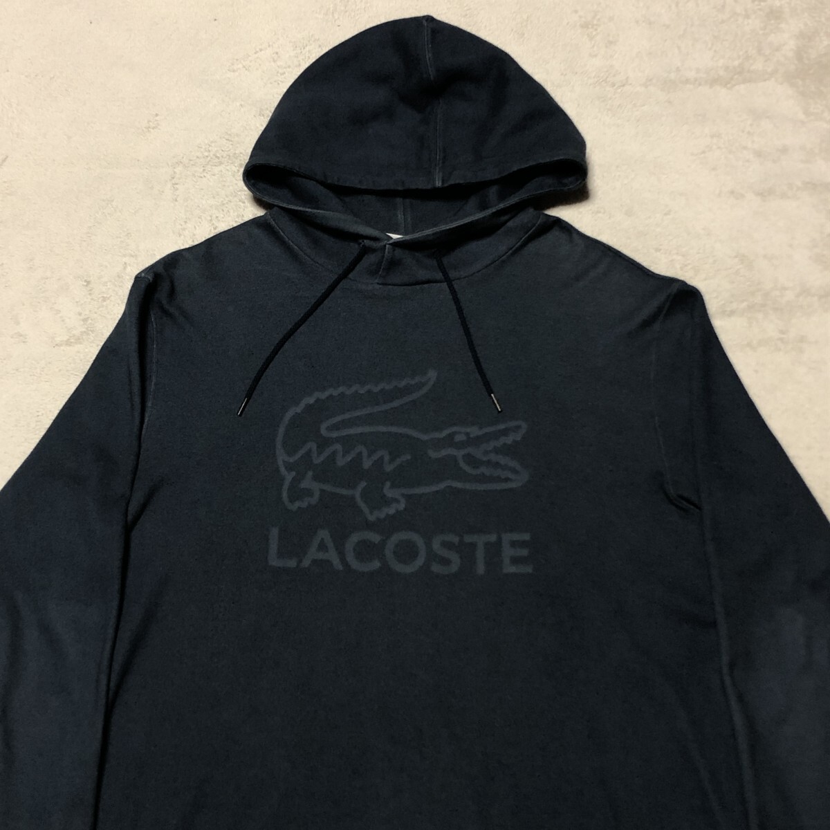 Yahoo!オークション - ラコステ LACOSTE ビッグワニロゴ プルオーバー...