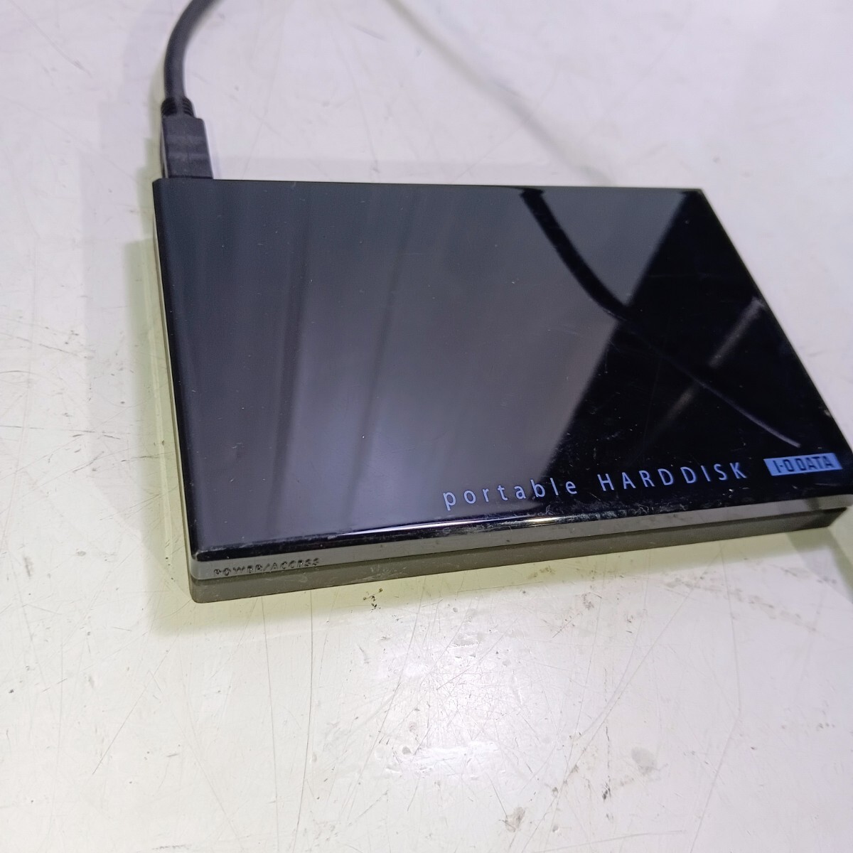 Yahoo!オークション - 【1円スタート】 ポータブルハードディスク I-O...