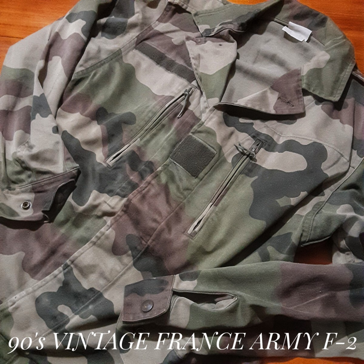 Yahoo!オークション - 最値 90'sヴィンテージ 希少迷彩ウッドランドカ...