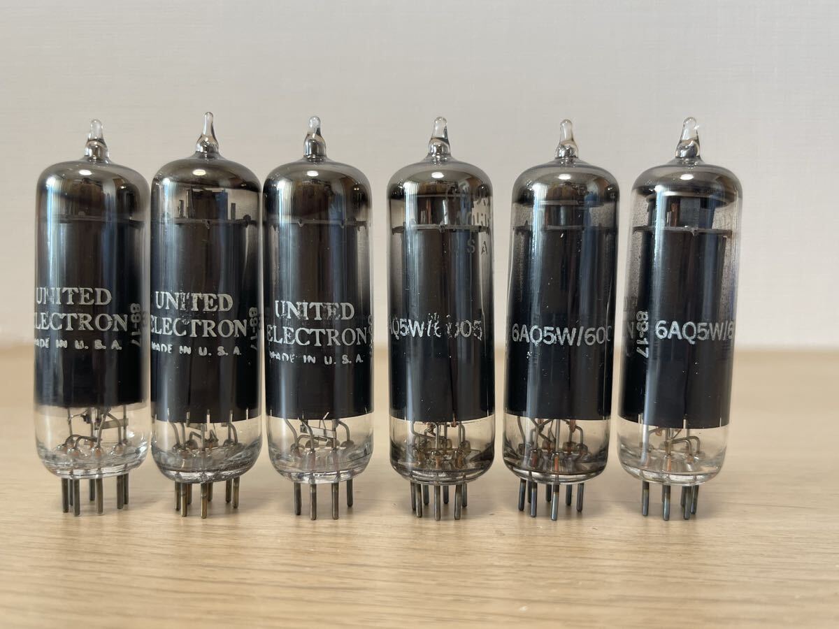 Yahoo!オークション - 6AQ5/6AQ5W/6005 UNITED 真空管 6本