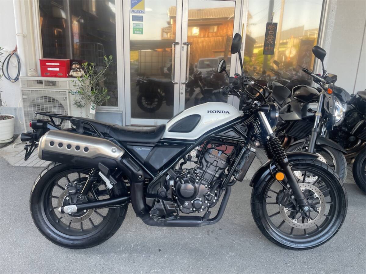 Yahoo!オークション - CL250 959km 自賠責付 サイドバッグ付 スマ...