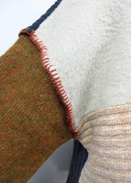 Yahoo!オークション - y6041 美品 KBF レディース MIXカラーパッチワー...