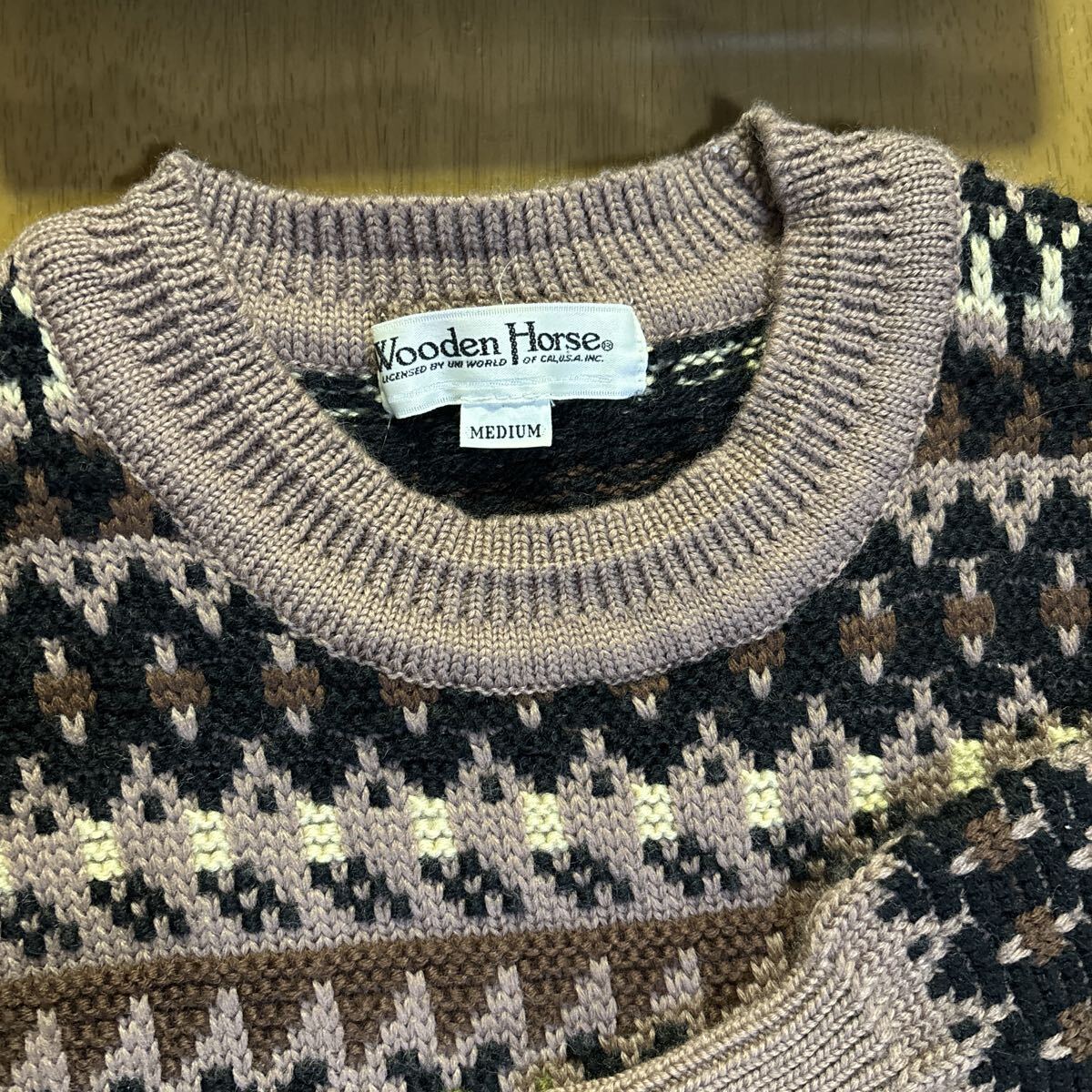 Yahoo!オークション - Wooden Horse ㈱東京トロイ日本製 毛100％ モカ...