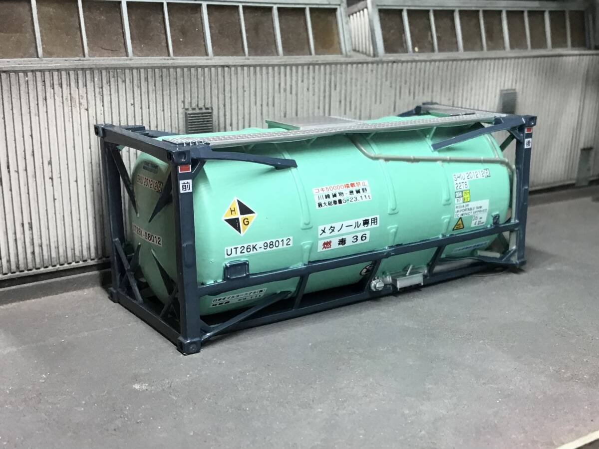 Yahoo!オークション - HO 完成品 UT26K メタノール専用タンクコンテナ...