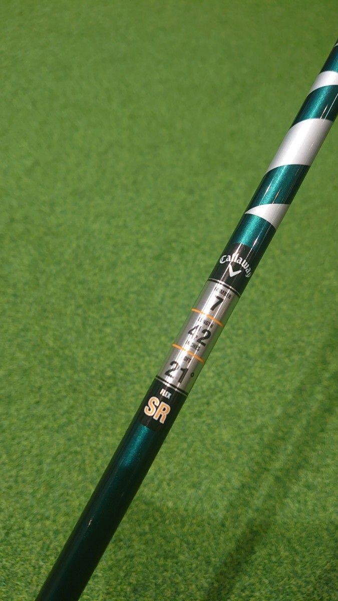 【樂淘letao】日本代購代標第一品牌－激安 1円スタート キャロウェイ エリート スタンダード 7W 21度 純正 ベンタス グリーン 5SR 日本正規品 ELYTE VENTUS