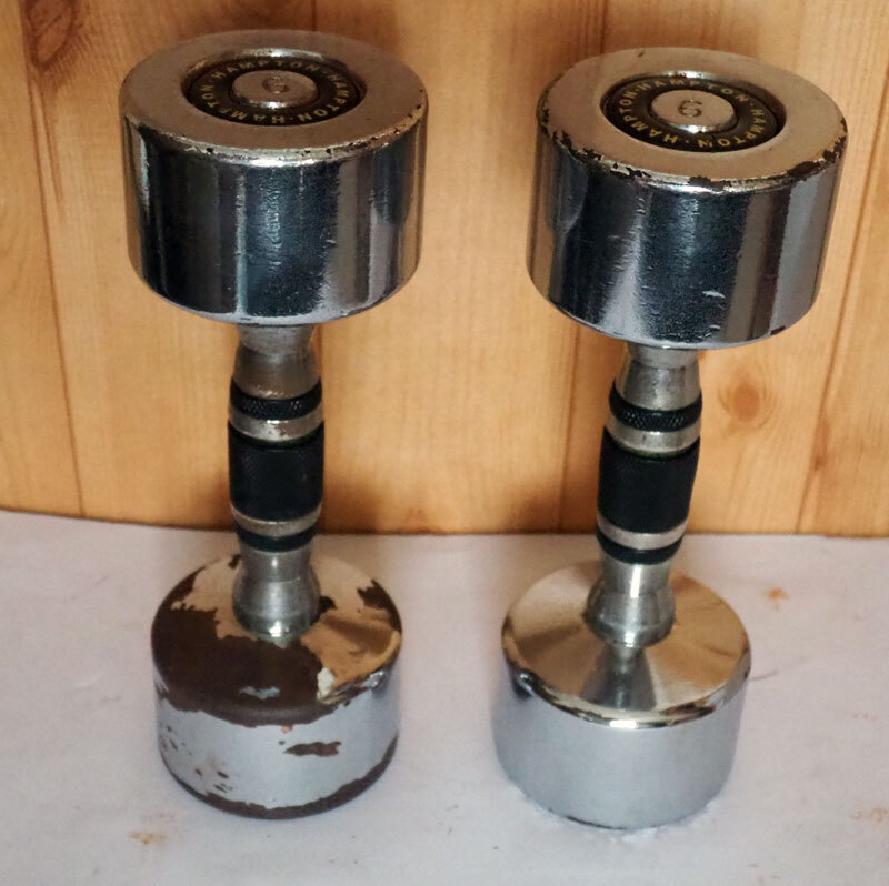 Yahoo!オークション - ダンベル 6Kg × 2 = 12Kg 鉄アレイ 2個セット