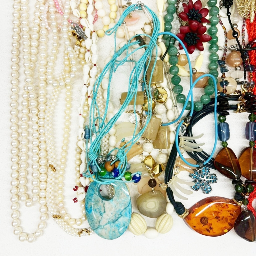 Yahoo!オークション - 【人気】アクセサリー まとめ 総重量 1 135g ネ...