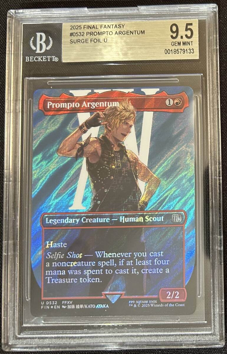 Yahoo!オークション - BGS 9.5 Gem Mint Prompto Argentum 532 Surge F...