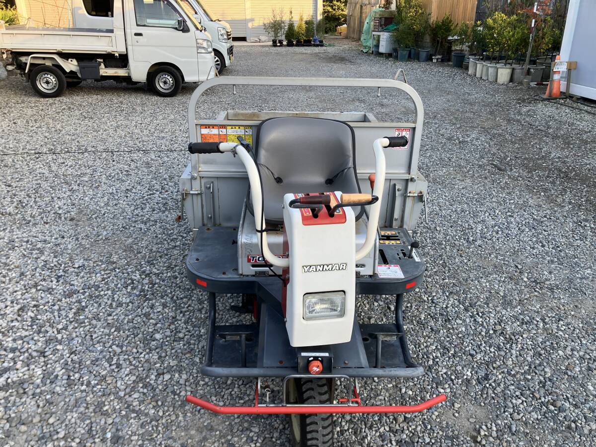 Yahoo!オークション - ヤンマー運搬車TG163輪ガソリン最大積載能力600...