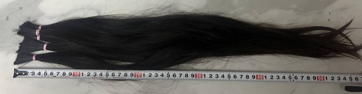 Yahoo!オークション - 髪束・毛束・約56cm・約129g 【エクステ・ヘアー...
