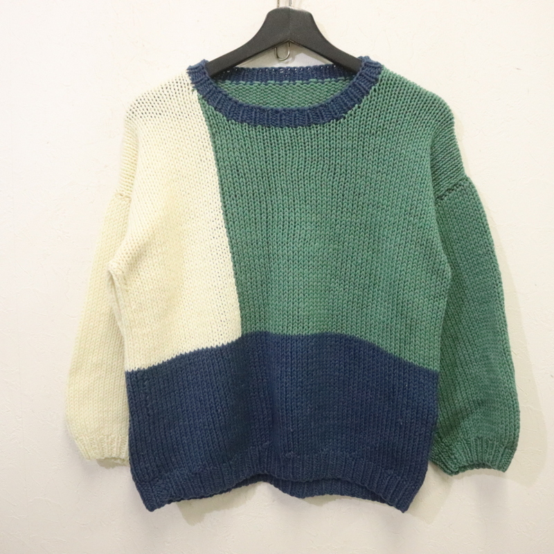 Yahoo!オークション - h877 80sビンテージ アクリルニットセーター 198...
