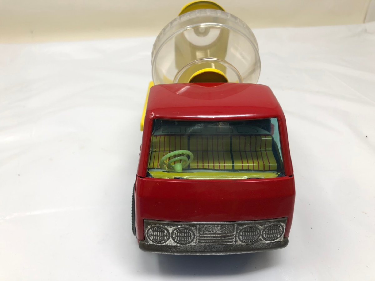 Yahoo!オークション - DAIYA ダイヤ ブリキ ミキサー車 レトロ 本体の...