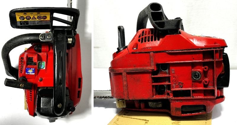 Yahoo!オークション - ZENOAH ゼノア エンジンチェーンソー G2501EZ ...