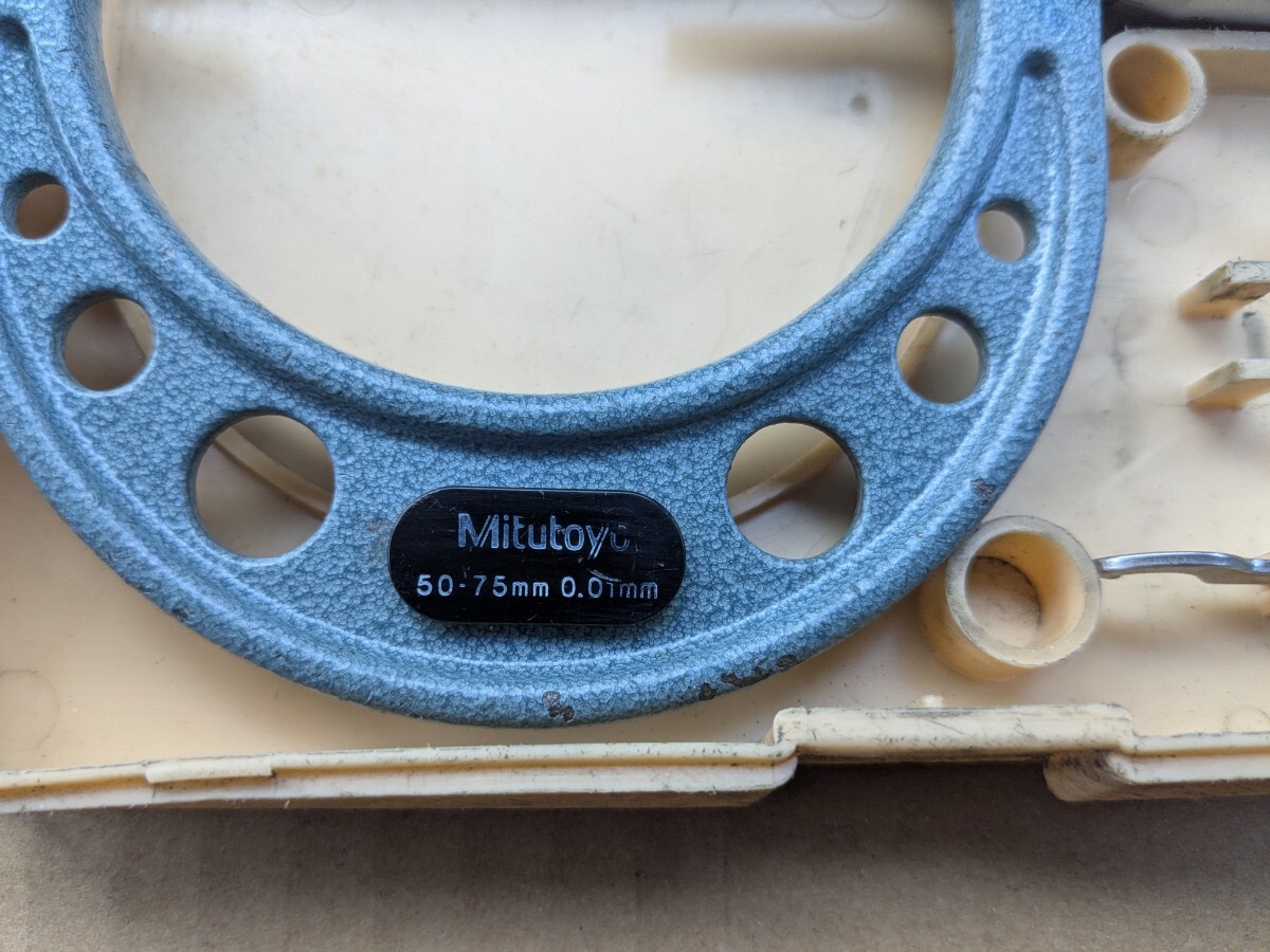 Yahoo!オークション - 送料180円 ミツトヨ マイクロメーター 50-75mm ...