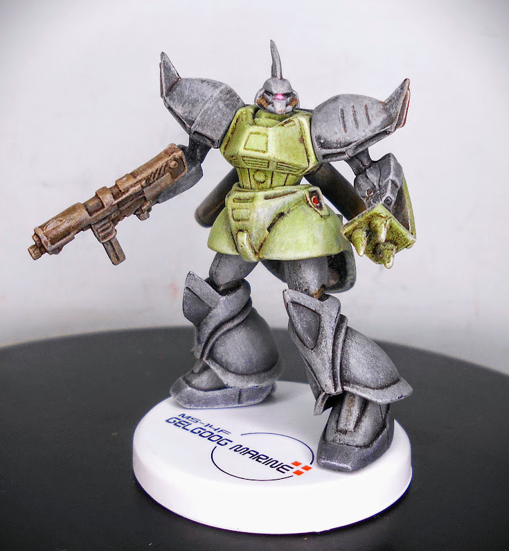 Yahoo!オークション - ガンダムMFSプラス2 MS-14F ゲルググ マリーネ ...