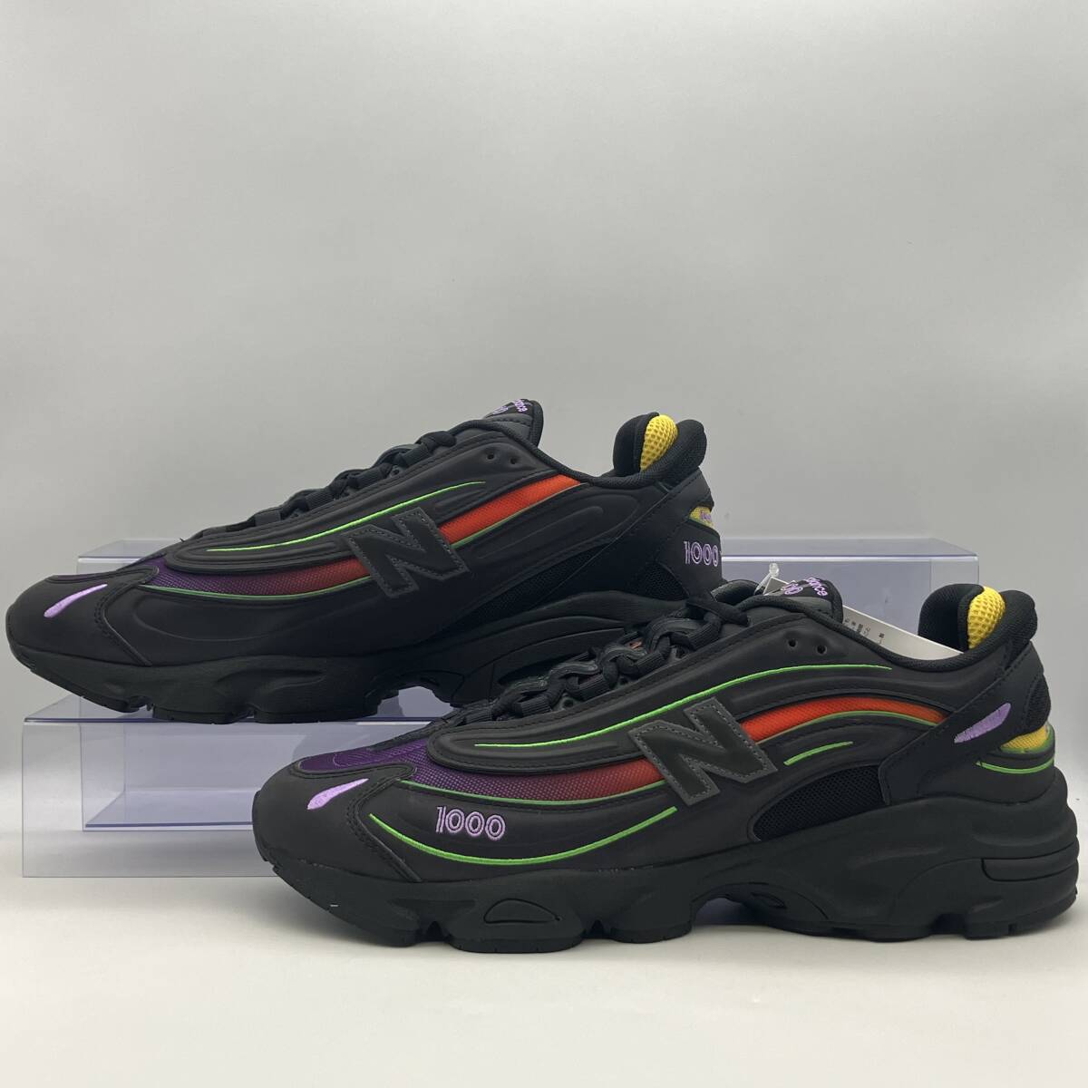 Yahoo!オークション - New Balance 1000 BLACK REFLECTIVE ニューバラ...
