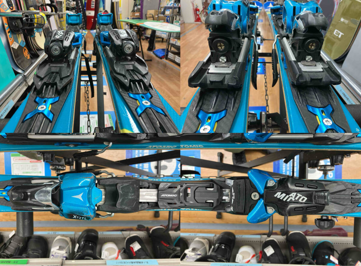 Yahoo!オークション - ATOMIC bluester sc doubledeck 165 アトミック ...