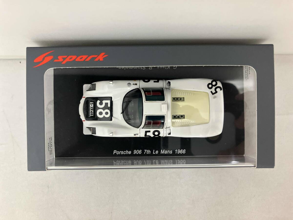 Yahoo!オークション - Spark model 1/43 Porsche 906/6 7th Le Mans 19...
