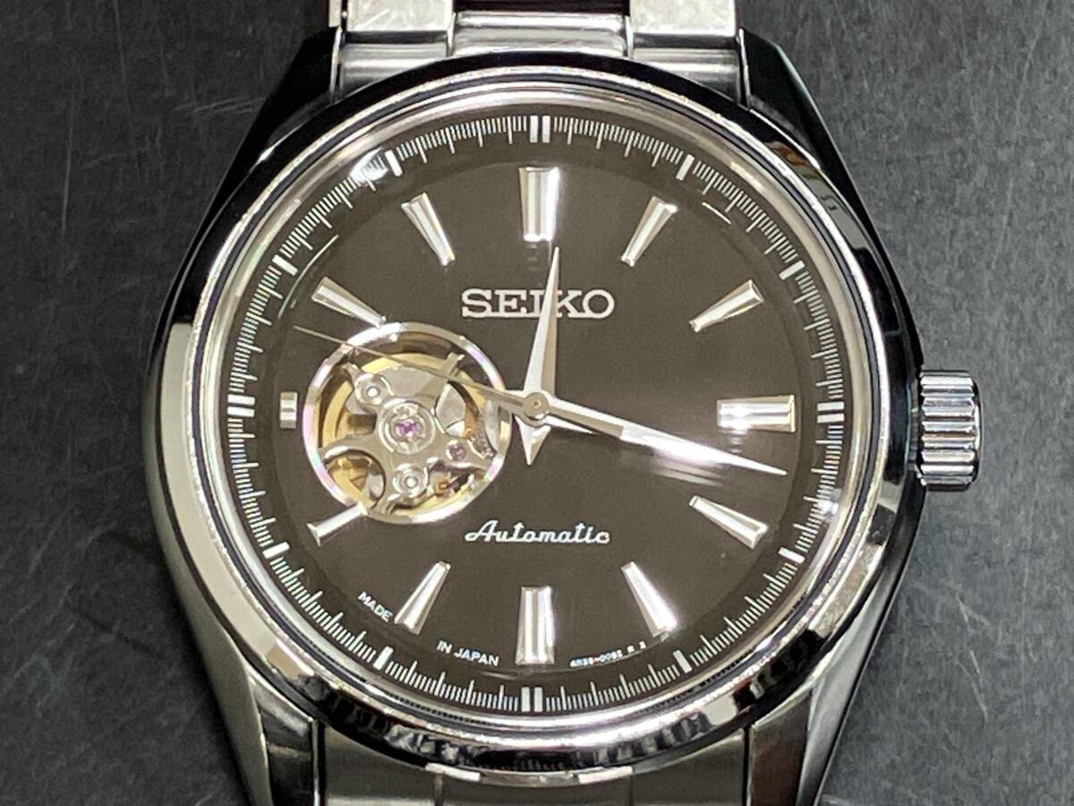 Yahoo!オークション - SEIKO SARY053 プレザージュ メカニカル サファ...