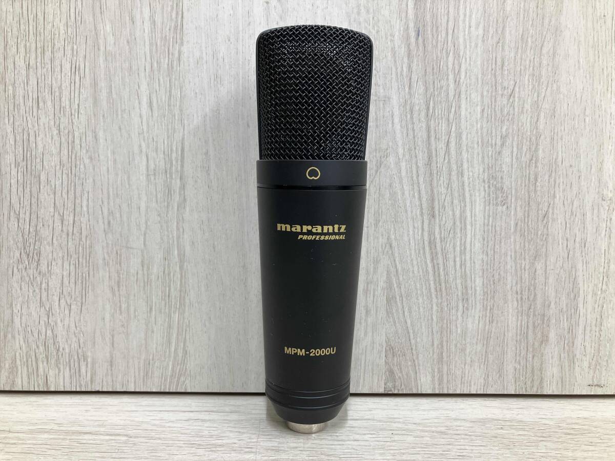 Yahoo!オークション - 【訳あり】 marantz MPM-2000U コンデンサーマイ...