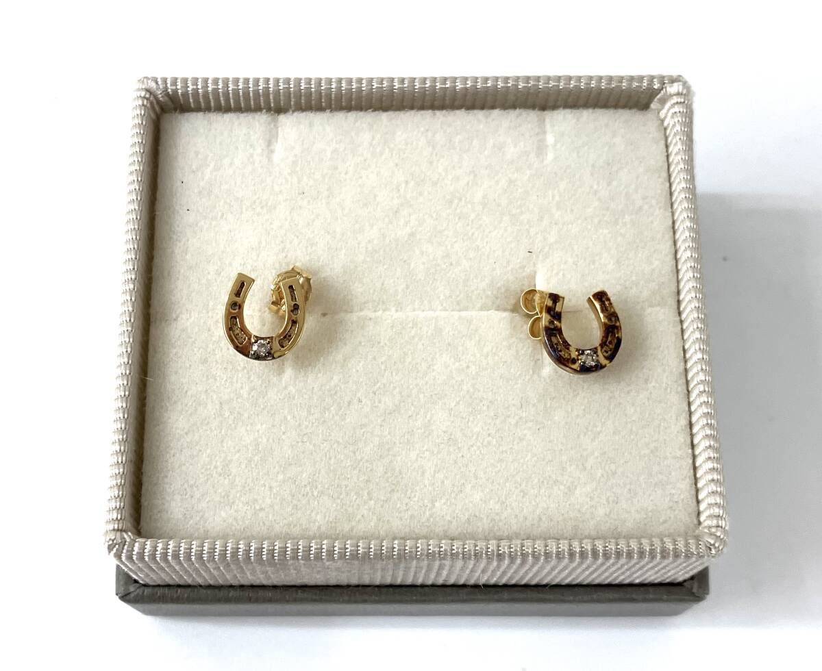 Yahoo!オークション - ete エテ K18 18金 750 イエローゴールド ホー...