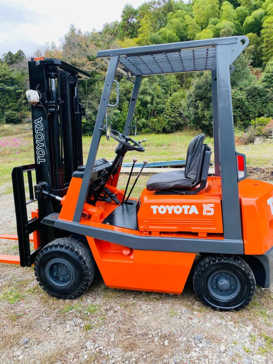 Yahoo!オークション - トヨタ フォークリフト 4FG15ガソリン車 【下取...