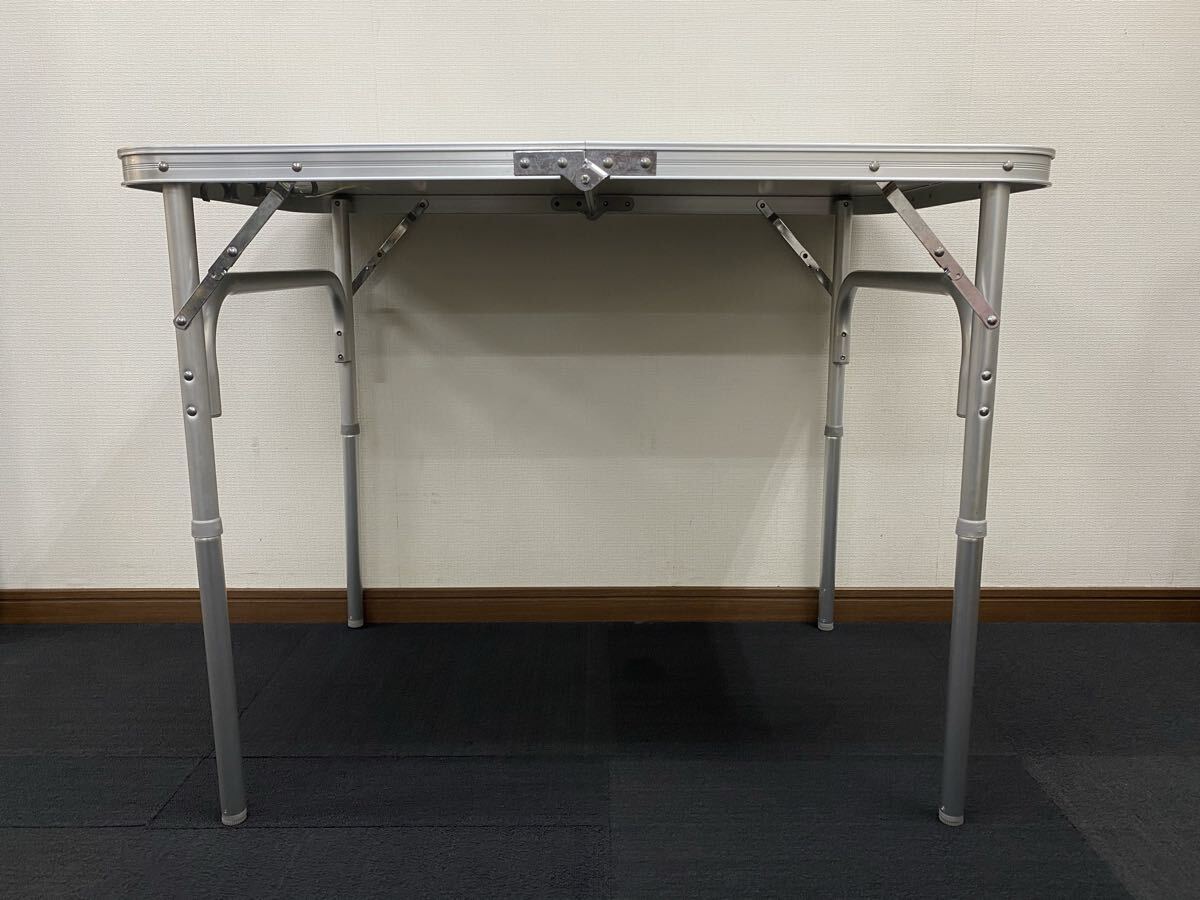 Yahoo!オークション - SU ⑯ DCM 折りたたみ アウトドアテーブル シル...