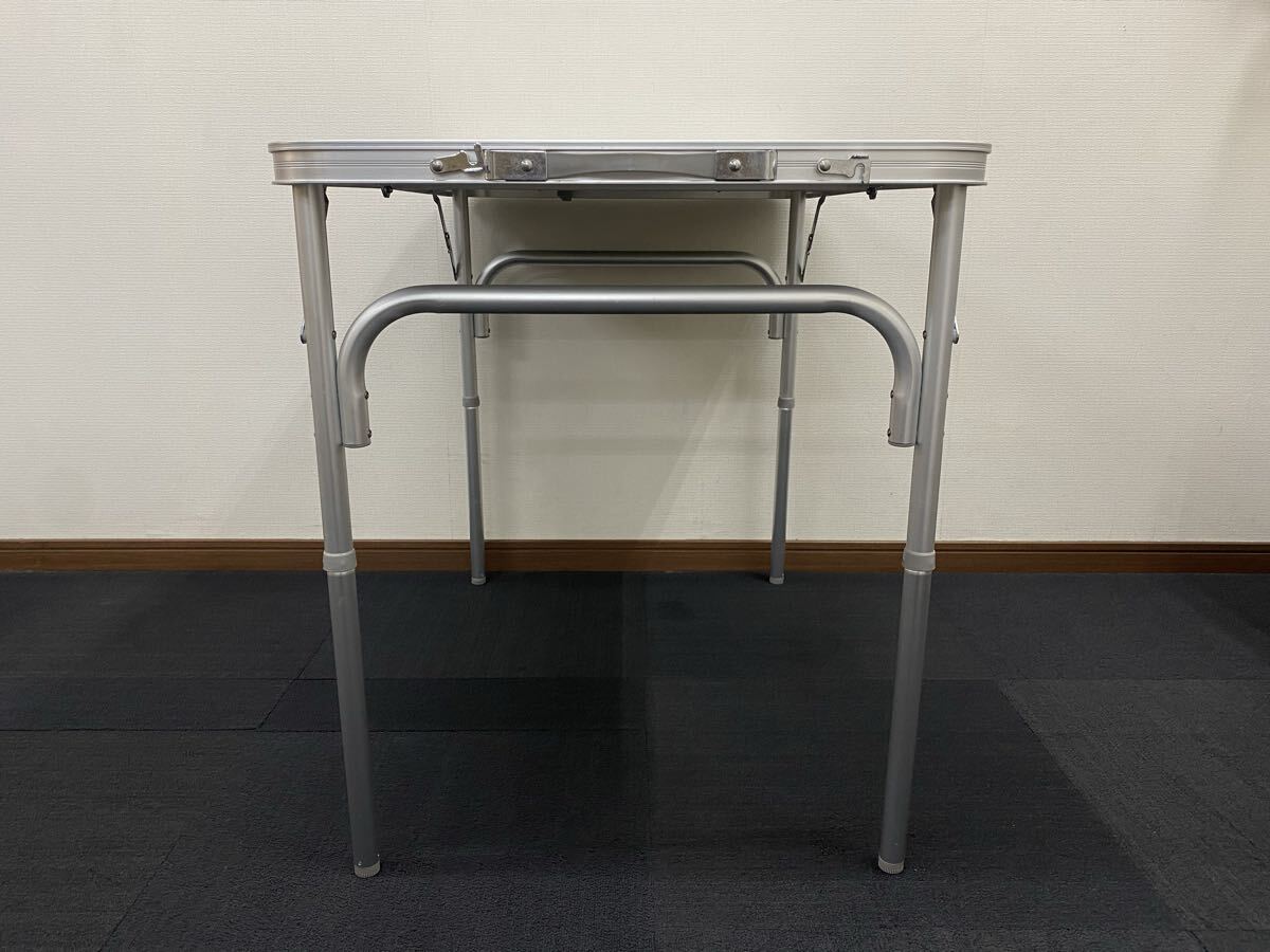 Yahoo!オークション - SU ⑯ DCM 折りたたみ アウトドアテーブル シル...