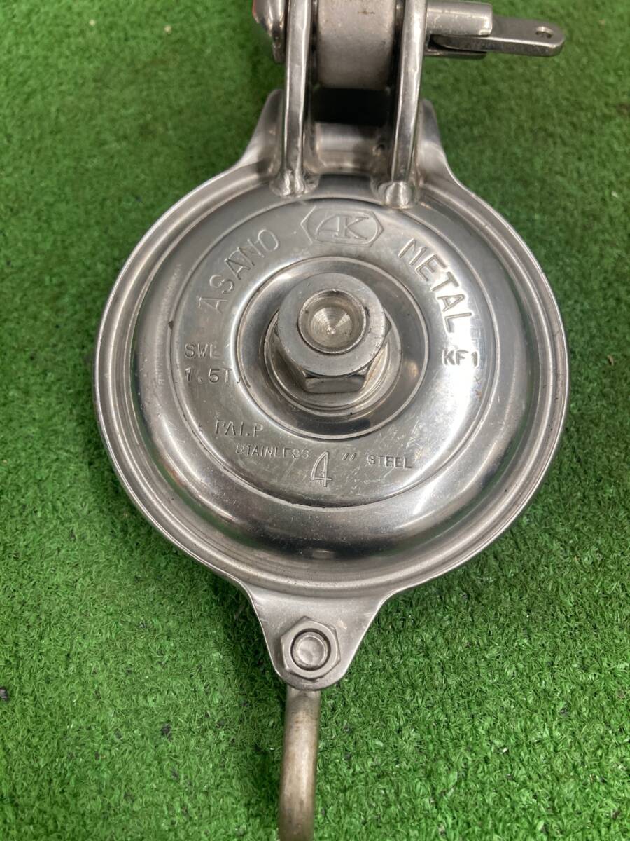 Yahoo!オークション - ASANO 滑車 SWL1.5T IT5GPOVL2EJG