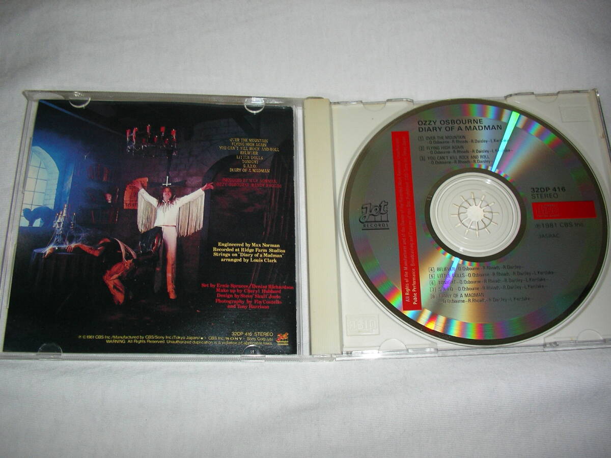 Yahoo!オークション - 【32DP 416】 オジー・オズボーン / ダイアリー...