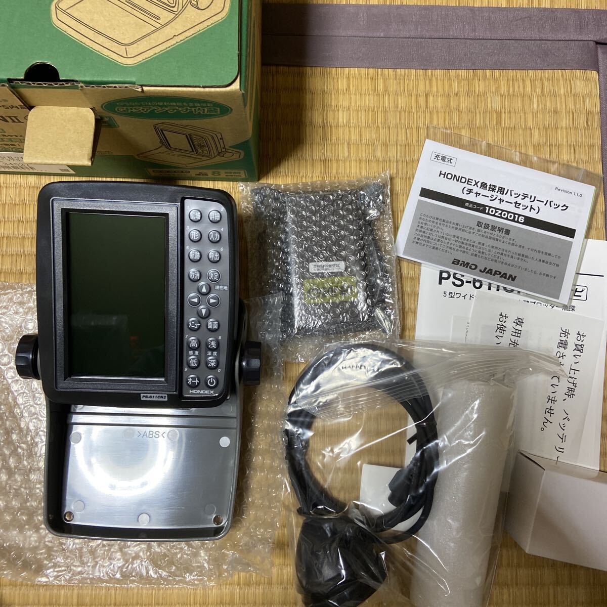 Yahoo!オークション - 本多電子 HONDEX PS-611CN 2 ワカサギパック BMO...