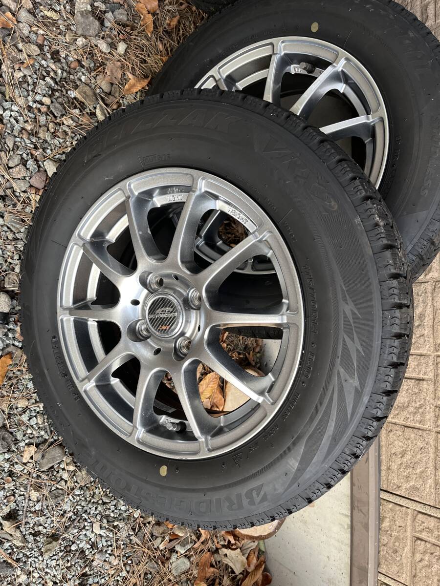 Yahoo!オークション - ブリジストンVRX2 2021年 175/70R14 引き取りに...