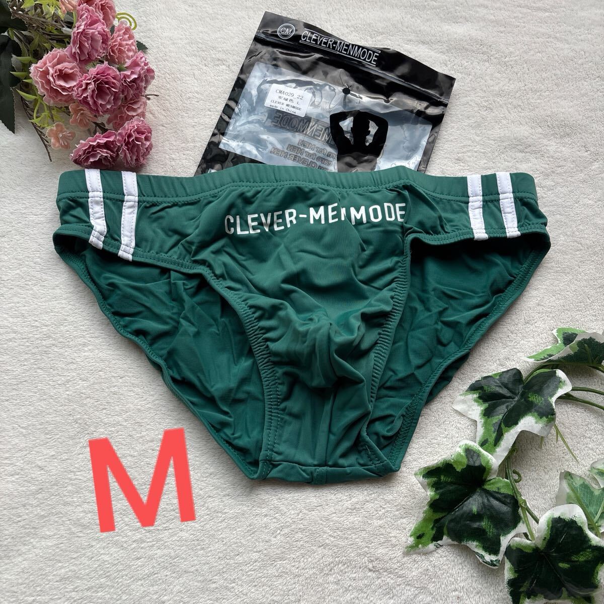 Yahoo!オークション - 新品 メンズ Mサイズ clevermenmode 触り心地超...