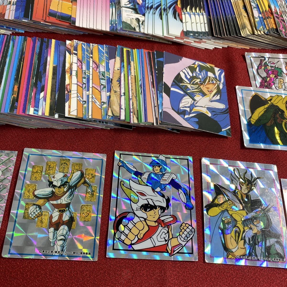 Yahoo!オークション - 希少 アマダ 聖闘士星矢 ミニカード大量まとめ ...