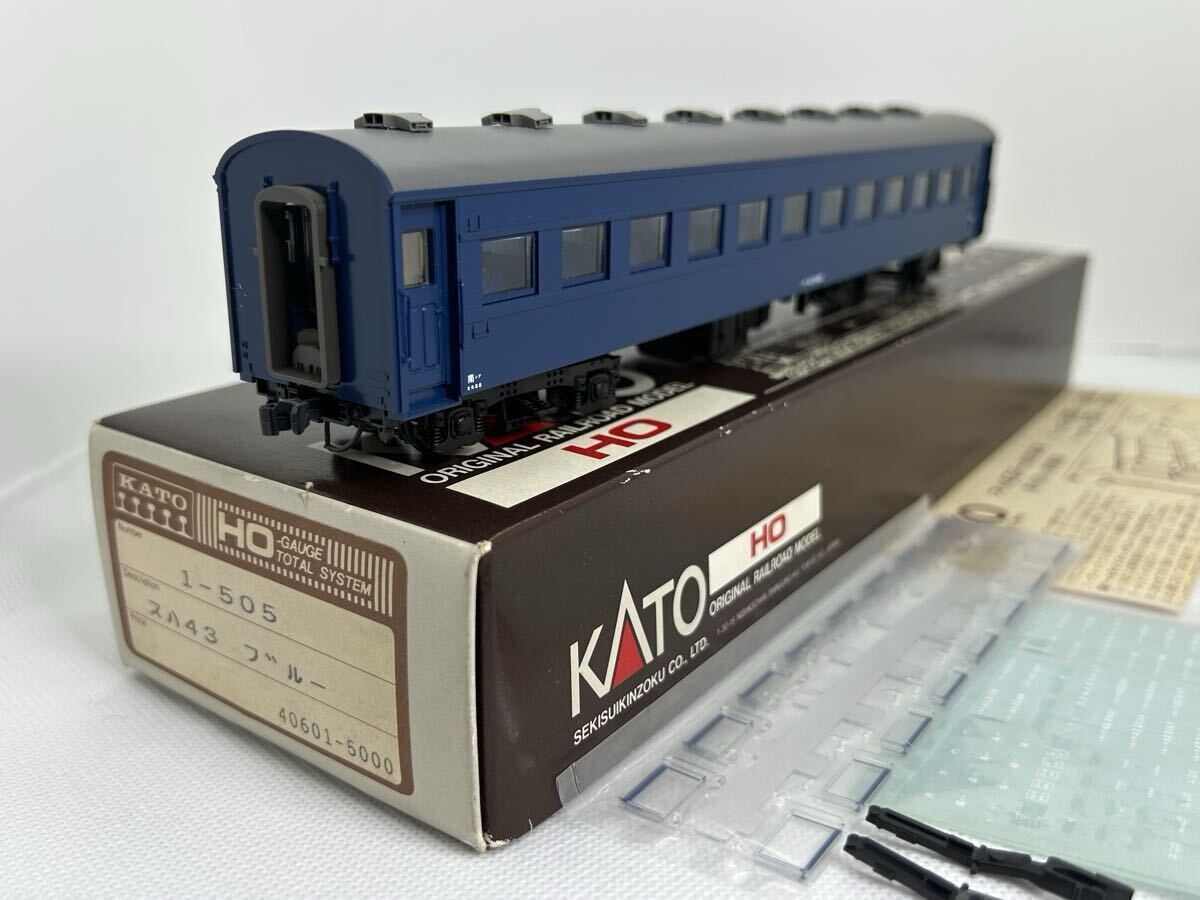 Yahoo!オークション - 【HOゲージ】 スハ 43-2492 KATO HO 1-505 スハ ...