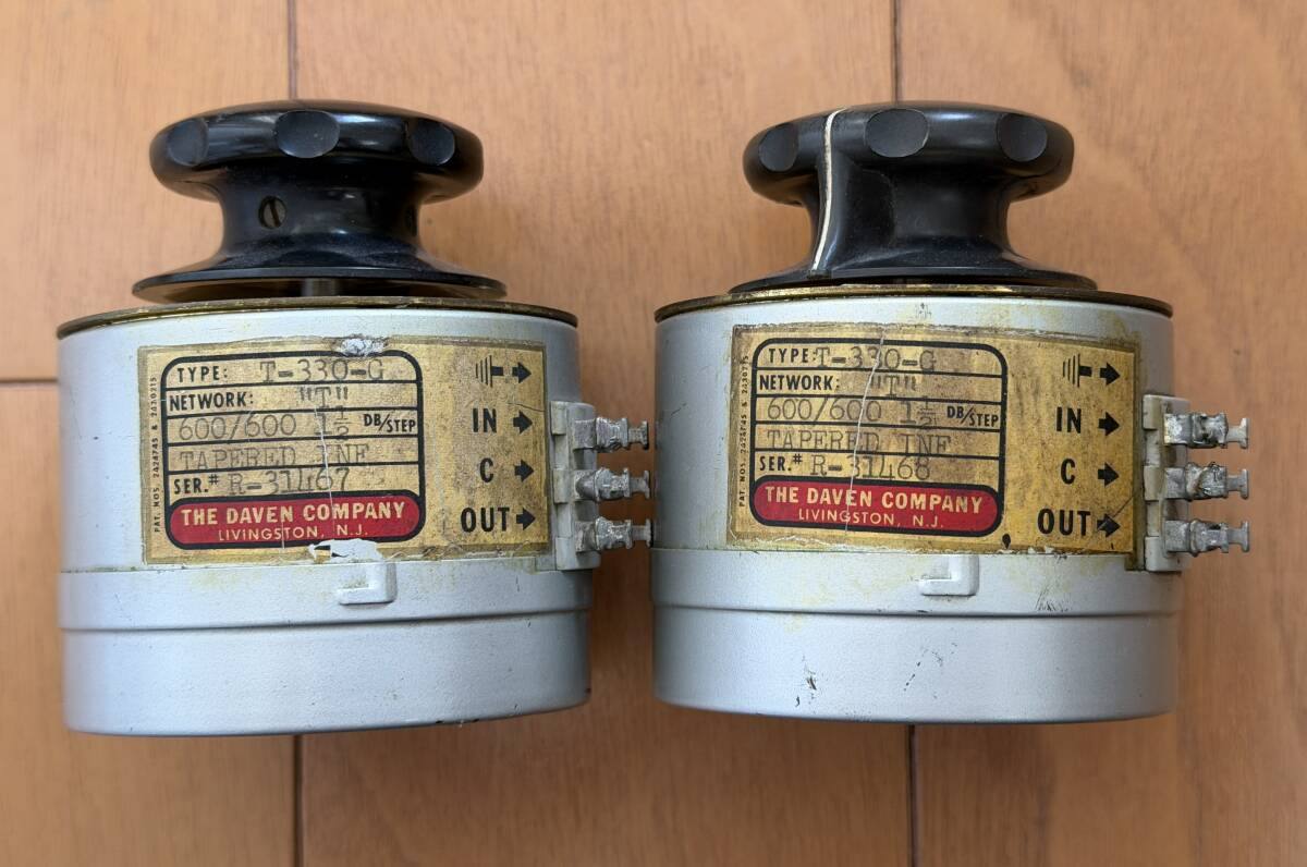 Yahoo!オークション - Western Elecric Daven T-330G 600/600 2個 連番...