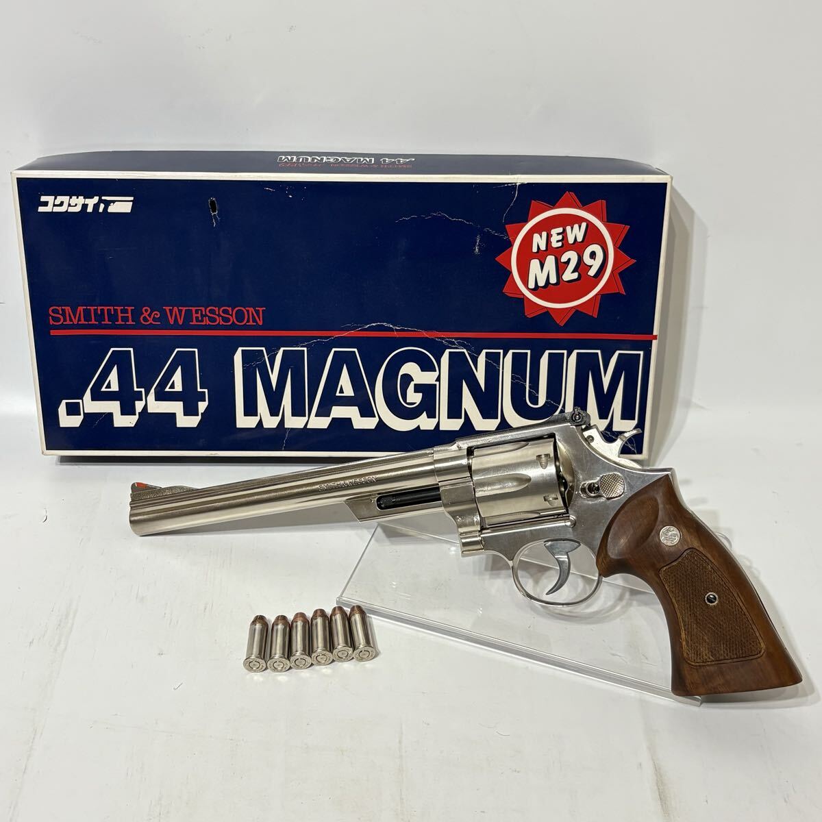 Yahoo!オークション - 1円〜 コクサイ KOKUSAI モデルガン S&W 44MAGNU...