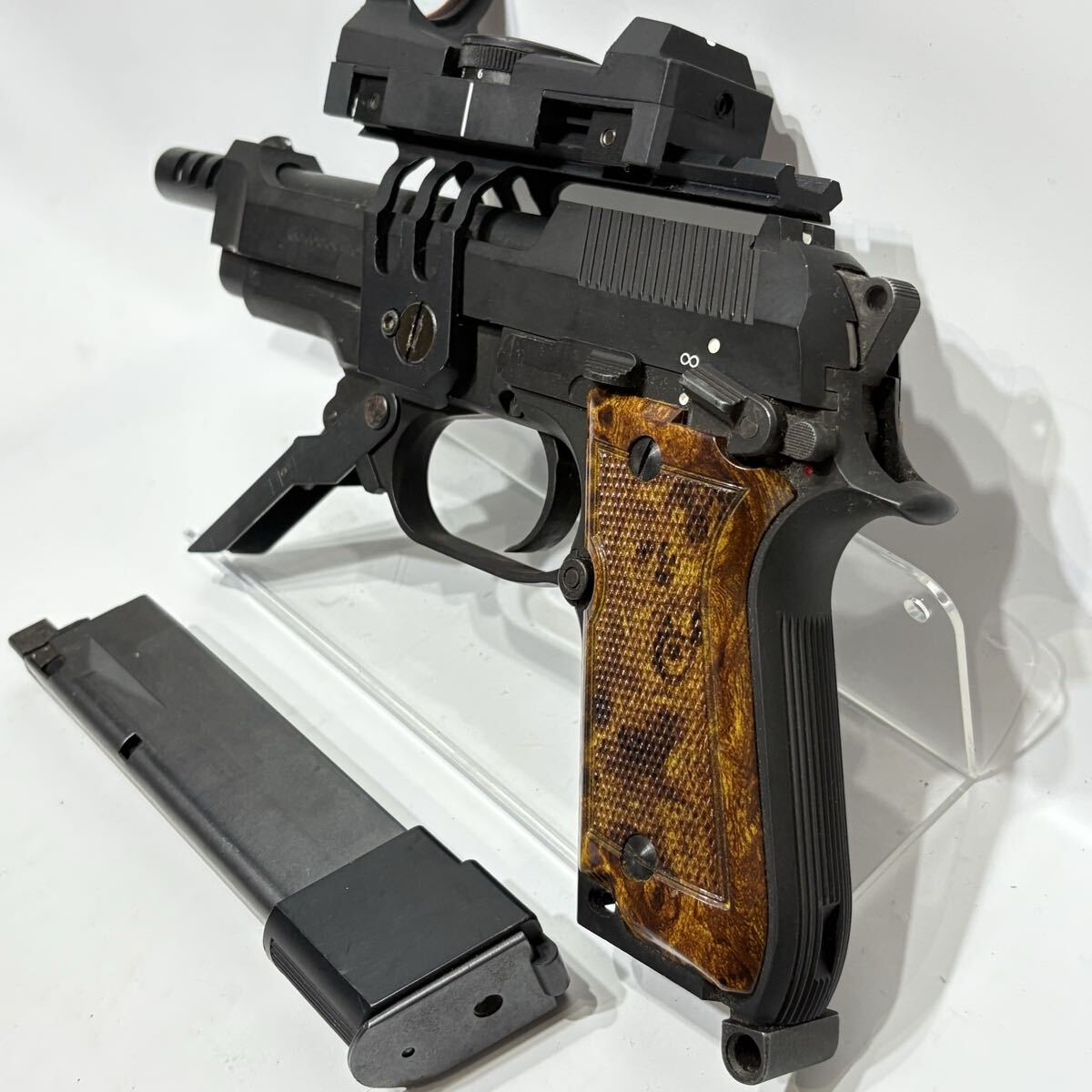 Yahoo!オークション - 1円〜 KSC ガスガン M93R ベレッタ ガスブローバ...