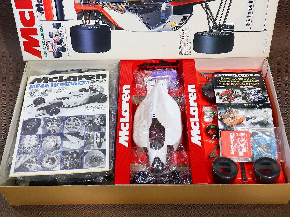 Yahoo!オークション - 【質Banana】未組立保管品 タミヤ McLaren MP4/6...