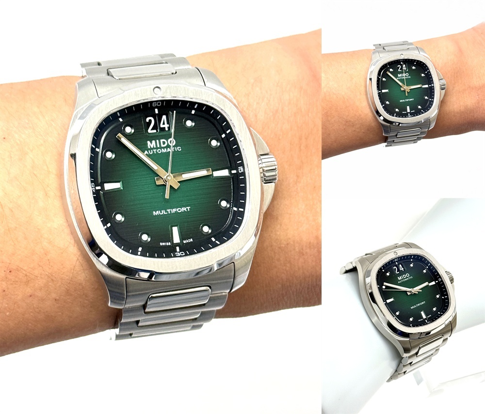 Yahoo!オークション - 完備 保証書付き 2024 MIDO Multifort TV Big Da...