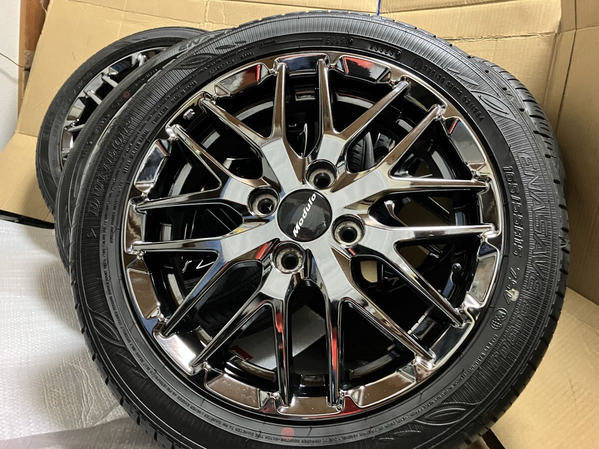 Yahoo!オークション - 稀少美品 HONDA/MODULO 15インチSET 165/55R15 ...