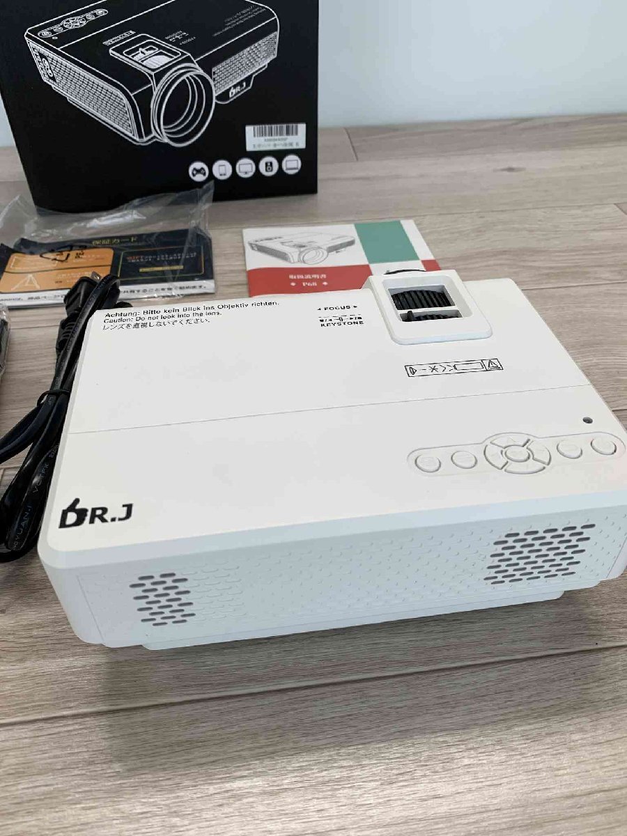 Yahoo!オークション - 小型プロジェクター DR.J ミニプロジェクター ホ...