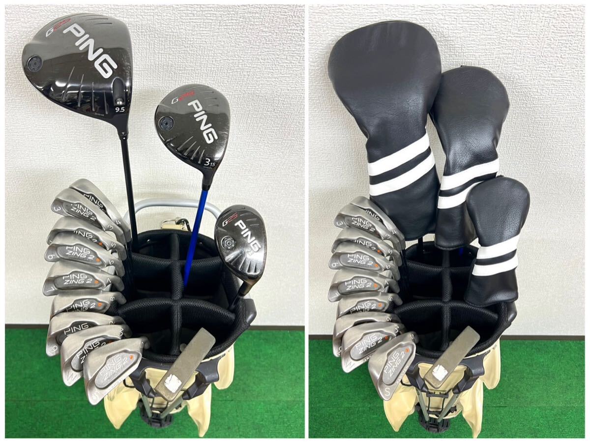 【樂淘letao】日本代購代標第一品牌－【メンズ用！超豪華！】大人気のPING(ピン) G25 ゴルフクラブセット！☆マスターバーニーエディション キャデーバッグ付き