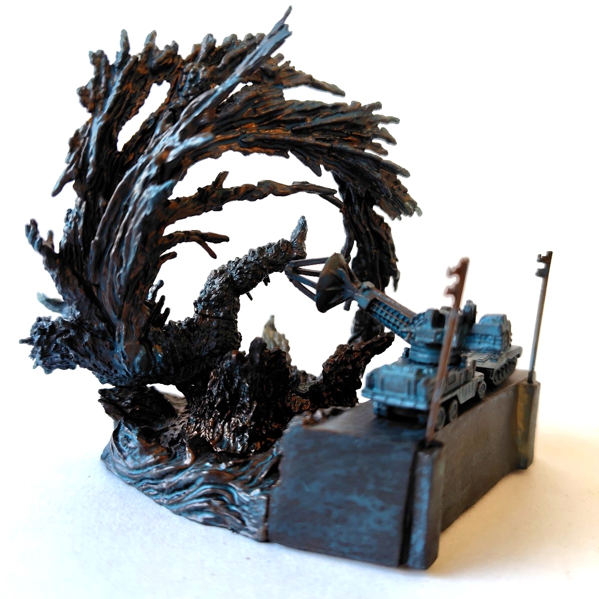 Yahoo!オークション - アートワークスコレクション ゴジラ 2000 フラン...