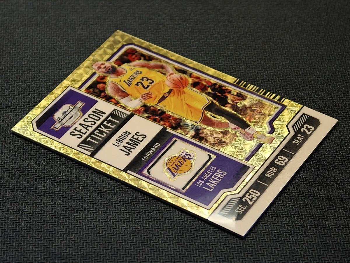 【樂淘letao】日本代購代標第一品牌－LeBRON JAMES 2023 PANINI CONTENDERS OPTIC #90 1/1